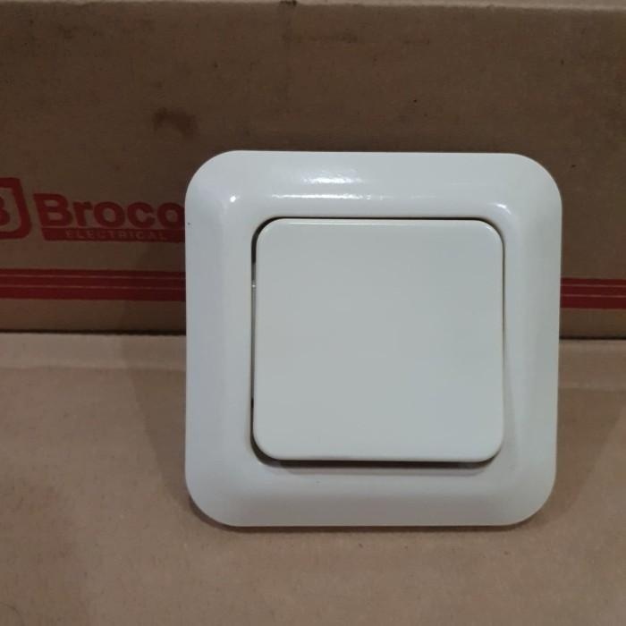 Jual SAKLAR ENGKEL GRACIO 4161 CREAM - BROCO ISI 10 | Shopee Indonesia