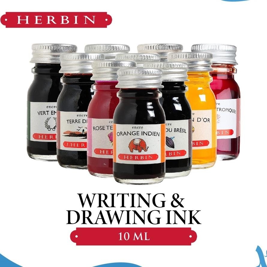 Jual Tinta Kaligrafi In Writing And Drawing Ink Bottle 10Ml | Shopee ...