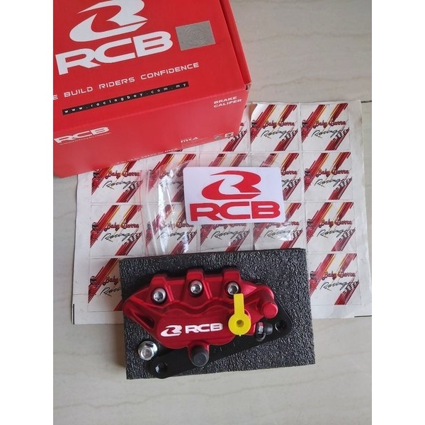 Jual Kaliper Kepala Babi Rcb Rb Brake Caliper S Series Racing Merah Red ...