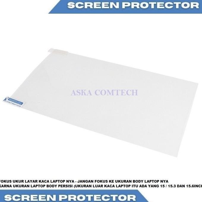 Jual Promo - Anti gores lap ukuran 15 inch dan 15,6 inc model layar ...