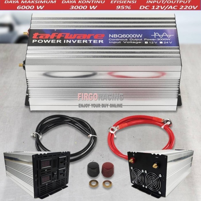 Jual Original Inverter Pure Sine Wave Dc 12V To Ac 220V 6000W Shunyima ...