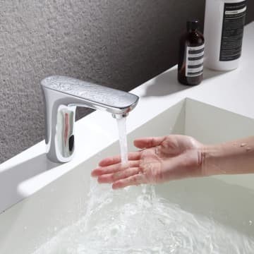 Jual Termurah Kran/Keran Air Sensor Tanpa Sentuh/Automatic Touchles ...