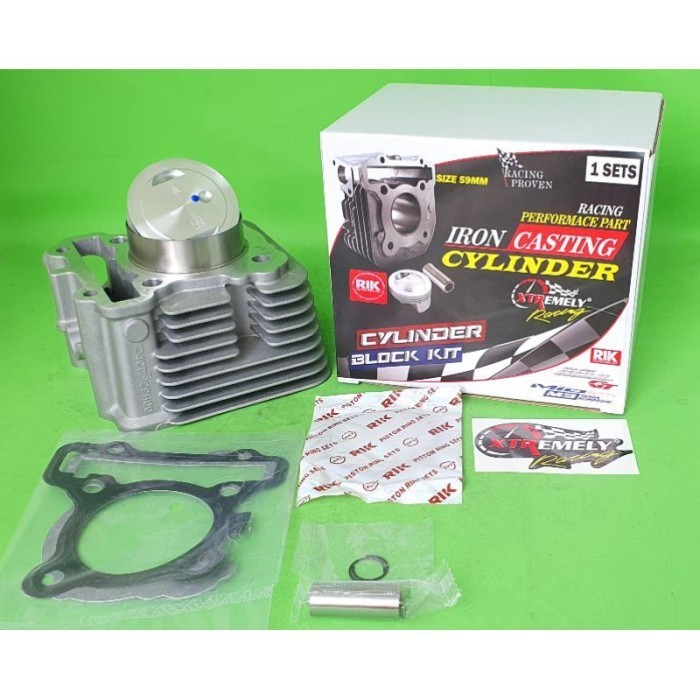 Jual [Original] Blok Bore Up Mio M3 / Soul Gt 125 / X Ride 125 / Fino ...