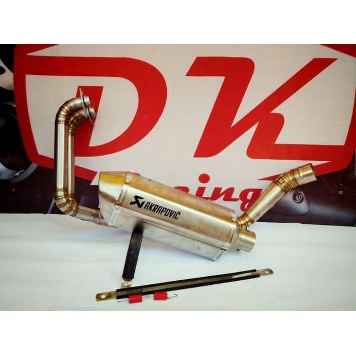 Jual [Original] Exhaust Knalpot Racing Yamaha Mt 25 Akrapovic Layang ...