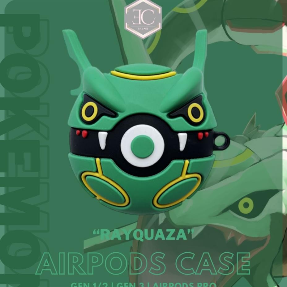 Jual Case Airs 1 2 3 Pro Pokemon Rayquaza Casing Keren Monster | Shopee ...