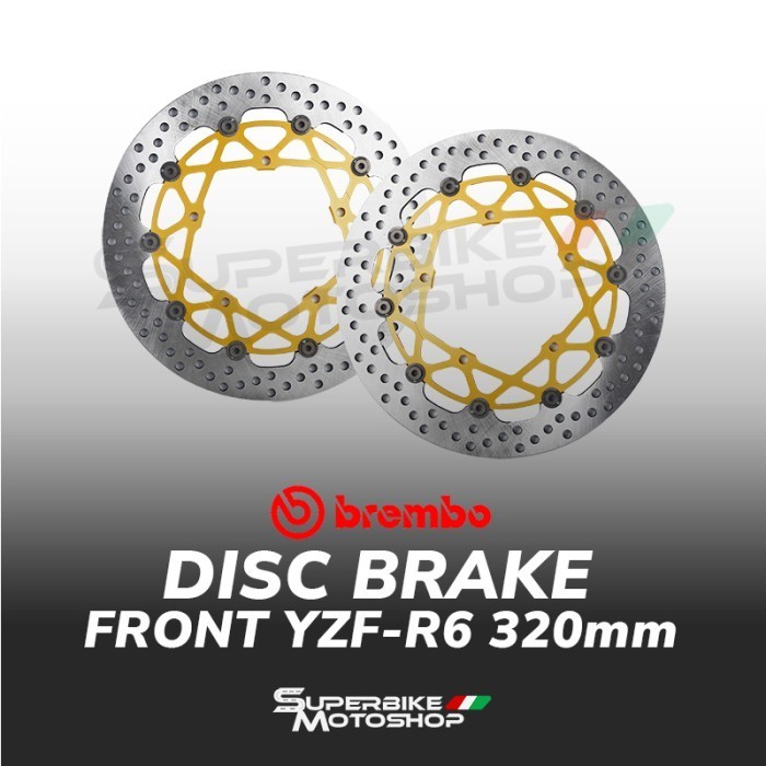 Jual Baru Brembo Disk Cakram 320Mm Yamaha Yzf-R6 Berkualitas | Shopee ...