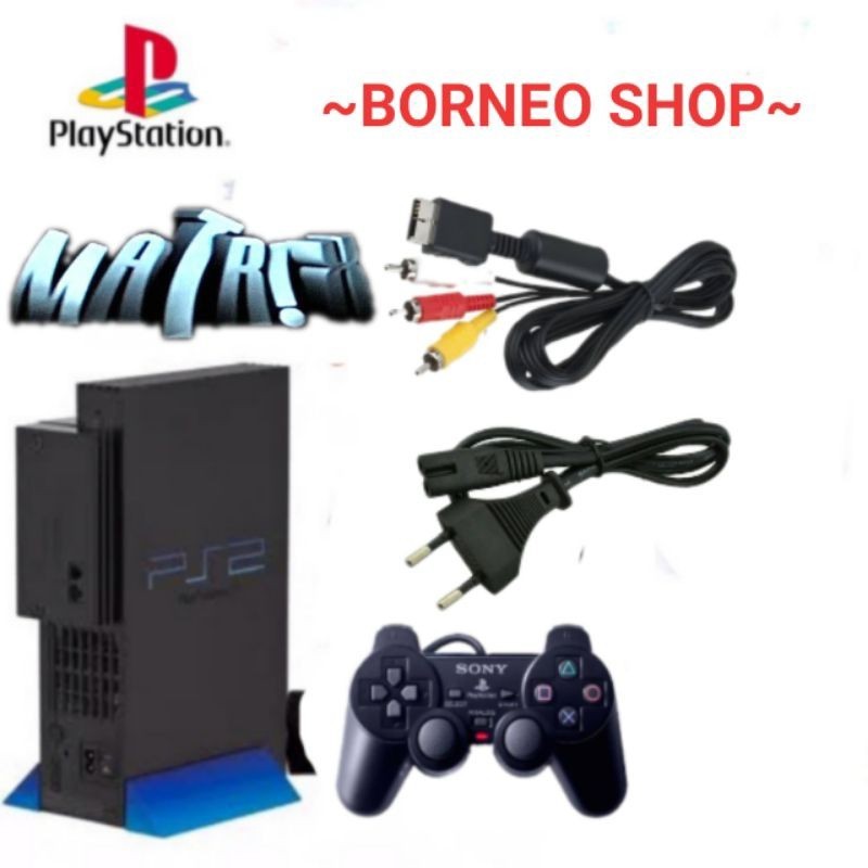 Jual [LIMITED QUALITY] PS2 Fat tebal 80GB Hardisk internal Full Game ...