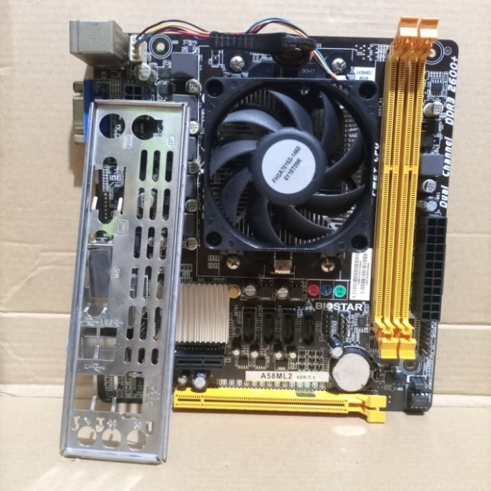 Jual Paketan Motherboard Mobo AMD Fm2+ Biostar Processor A4-5300 Plus ...