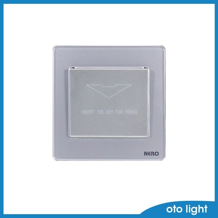 Jual [New] Saklar Kartu Hotel Rfid Preciosa Led Grey - I9Cah - Gr ...