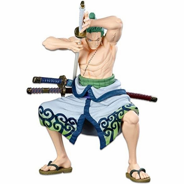 Jual [Ori] One Piece Banpresto Wfc The Roronoa Zoro Original / Figure ...
