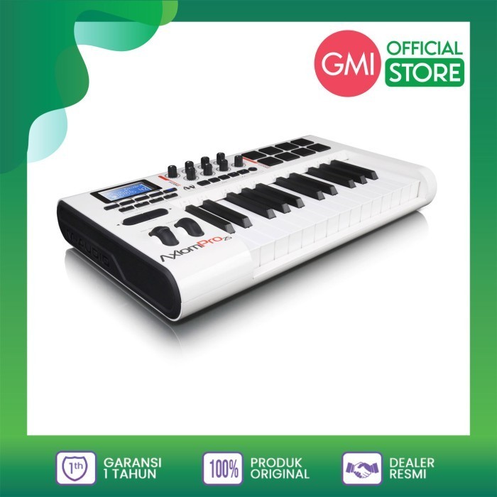 Jual [Ori] M-Audio Avid Axiom Pro 25 Keyboard Ctrle With Hypercontrol ...