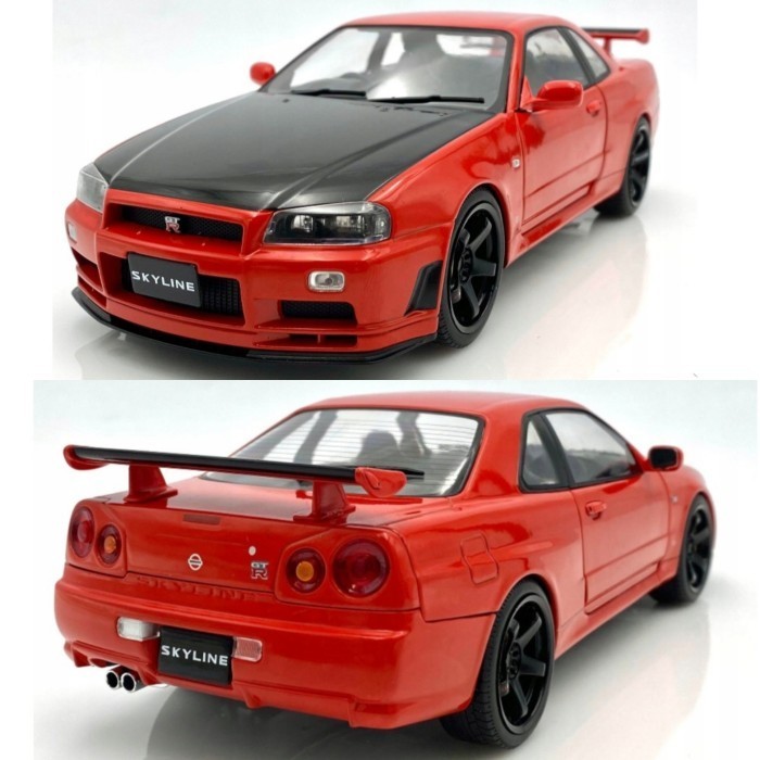 Jual [Original] Solido Nissan Skyline Gt-R R34 1999 Terbatas | Shopee ...