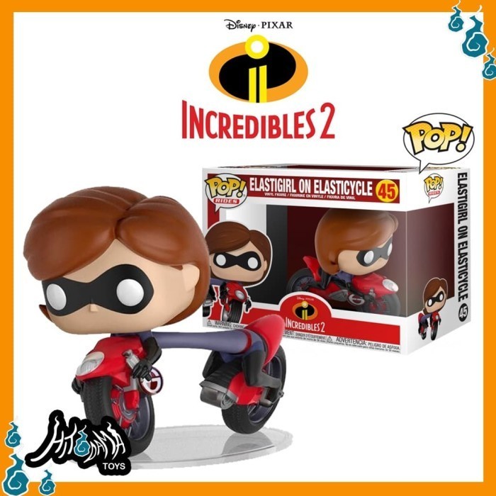 Jual [Original] Incredibles 2- Elastigirl On Elasticycle Funko Pop ...