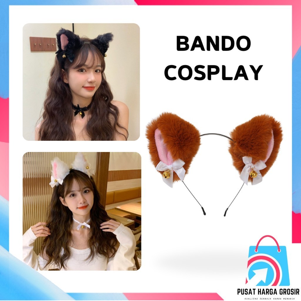 Jual PHG - Bandana Lucu Karakter Hewan Fashion Aksesoris Rambut Bando ...