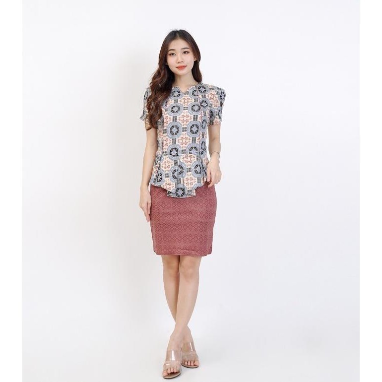 Jual New Sale Baju Batik Wanita - Dress Batik Cewek Modern 018 Yto ...