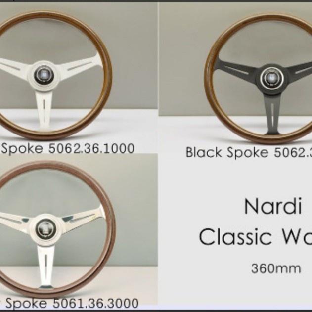 Jual [Baru] Stir Nardi Classic Wood Gold Made In Italy Terbatas ...