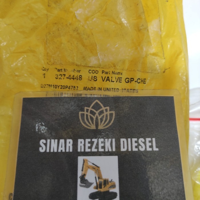 Jual New Ori 327-4448 Valve Gp Genuine Part Cat Terbaru | Shopee Indonesia