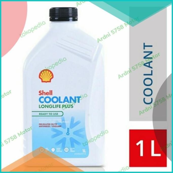 Jual AIR RADIATOR SHELL COOLANT LONG LIFE PLUS CAIRAN PENDINGIN 1L ...