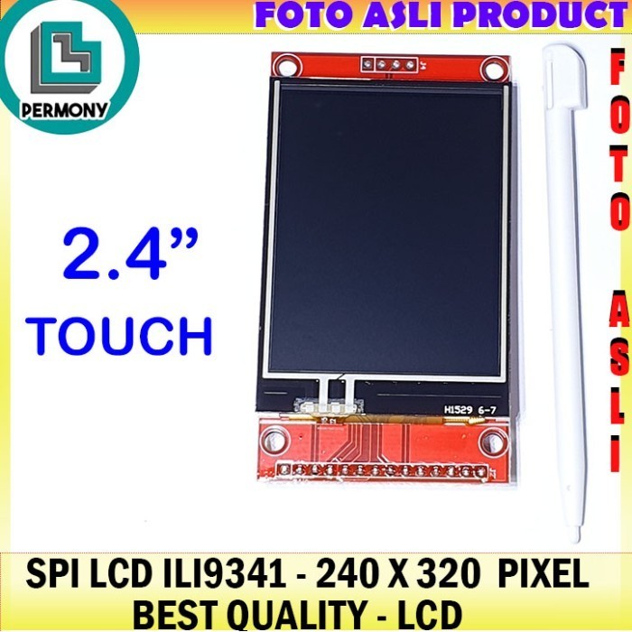Jual Lcd Spi 2.4 Inch 320X240 Tft Module Display 240X320 Ili9341 Best | Shopee Indonesia