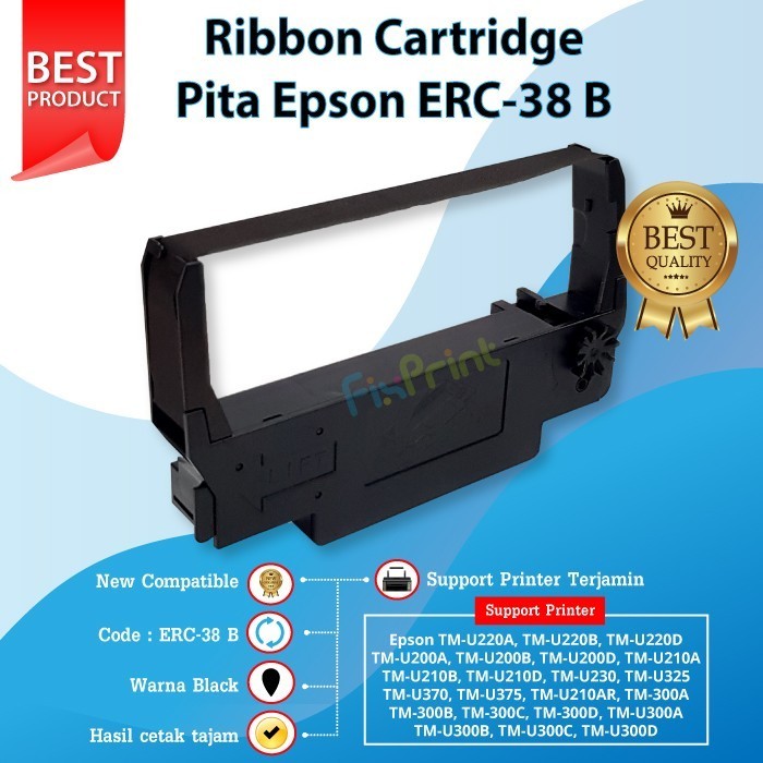 Jual Ribbon Cartridge Epson Tm-U220 Tmu-220 Tm300 Tmu220 Tmu210 U220 ...