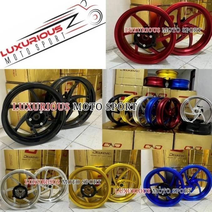 Jual VELG DELKEVIC DOUBLE DISC XMAX CONNECTED VELG DND DOUBLE DISC XMAX ...