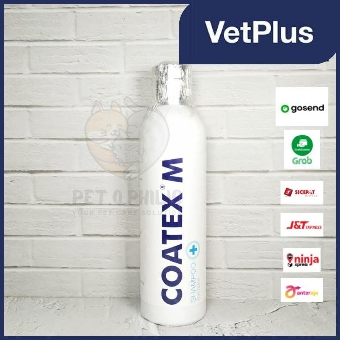 Jual COATEX MEDICATED SHAMPOO ANJING VETPLUS ANTI BAKTERI DAN JAMUR 250 ...