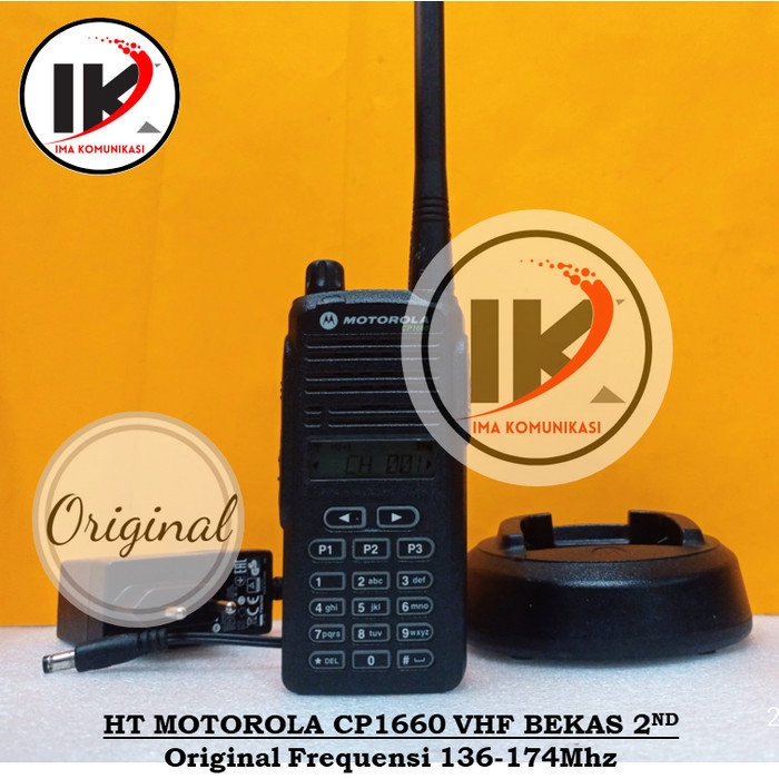 Jual Masih!!! Ht Bekas Motorola Cp1660 Vhf | Shopee Indonesia