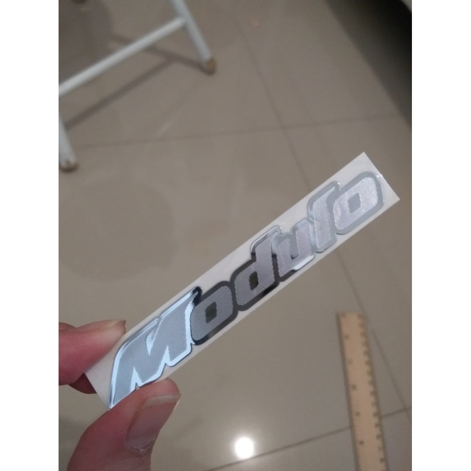 Jual Update!! STICKER PLAT MODULO | Shopee Indonesia