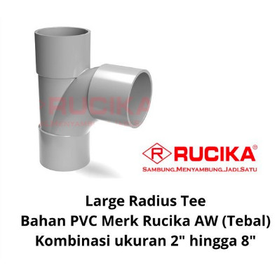 Jual TY 90 DERAJAT PVC RUCIKA AW 8 X6 INCH /TY 90 DERAJAT PVC RUCIKA AW ...