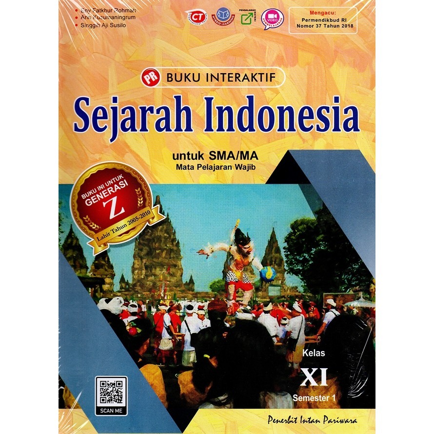 Jual Sma/Ma Pr Buku Interaktif Kl.11 Sejarah Indonesia Wajib Smt. | Shopee Indonesia