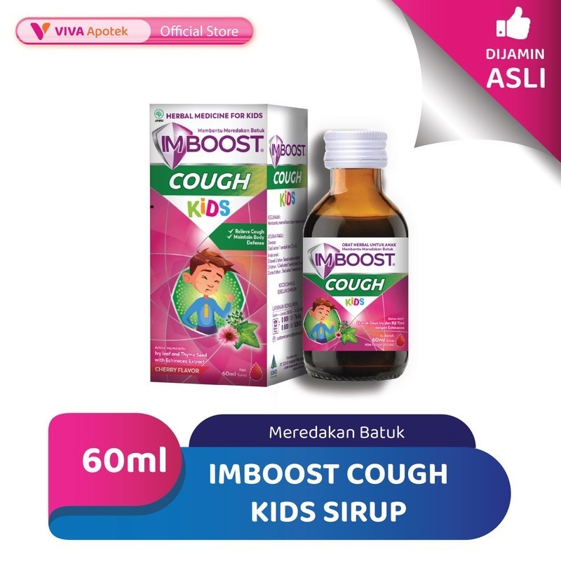 Jual Imboost Cough Kids Sirup untuk Meredakan Batuk (60 ml) | Shopee ...