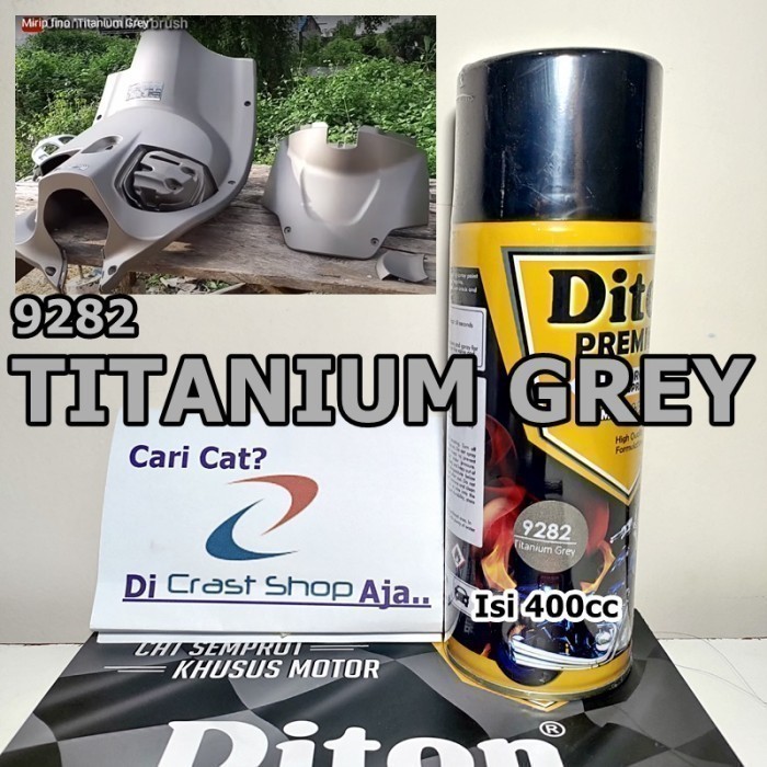 Jual Cat Pilox Diton Premium Titanium Grey 9282 400Cc Abu Sepeda Motor ...