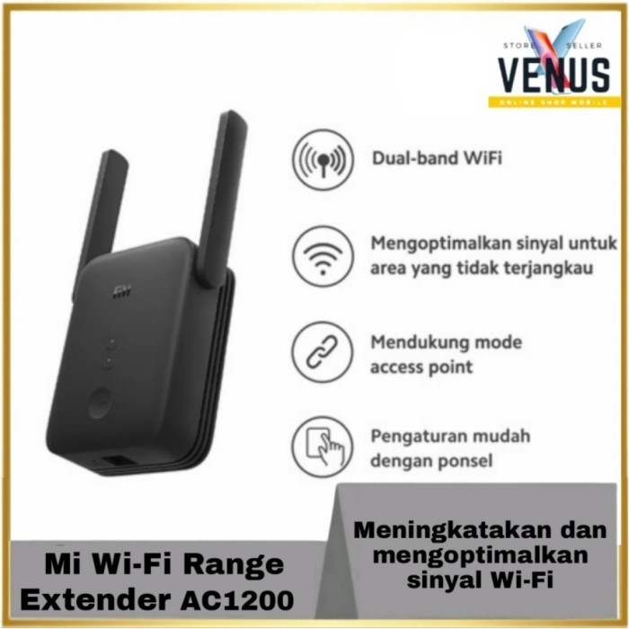 Jual Xiaomi Mi WiFi Range Extender AC1200 Dual Band | Shopee Indonesia