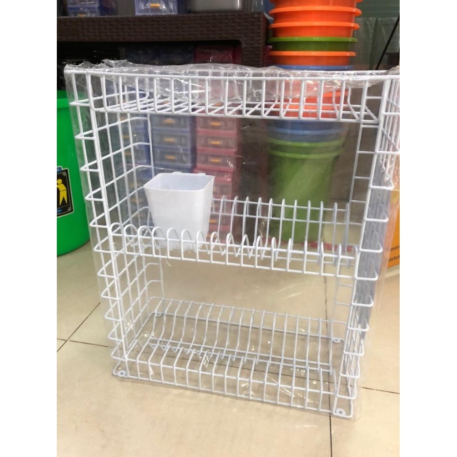Jual Rak Piring 3 Susun Modelline | Shopee Indonesia