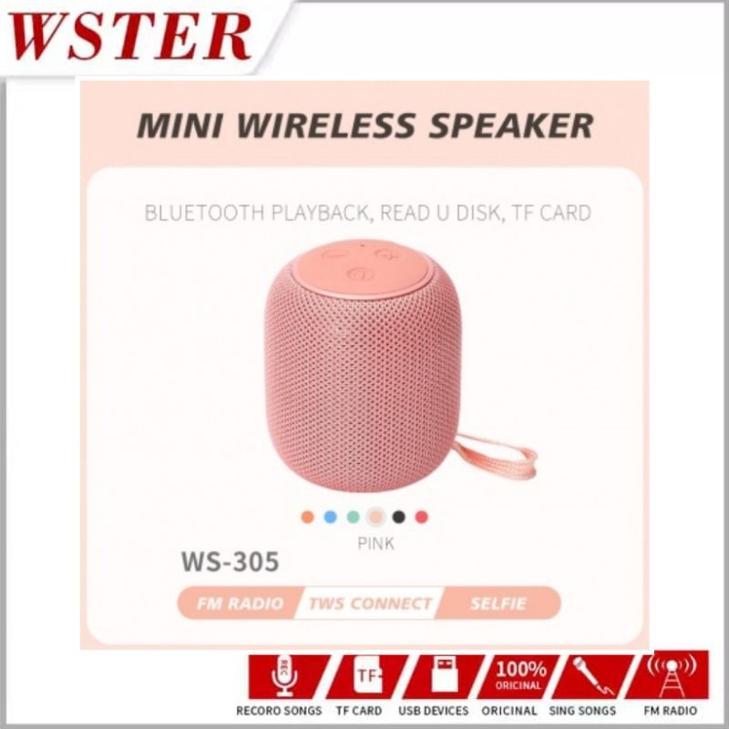 Jual WSTER Original Speaker Karaoke microphone Bluetooth wireless WS- | Shopee Indonesia