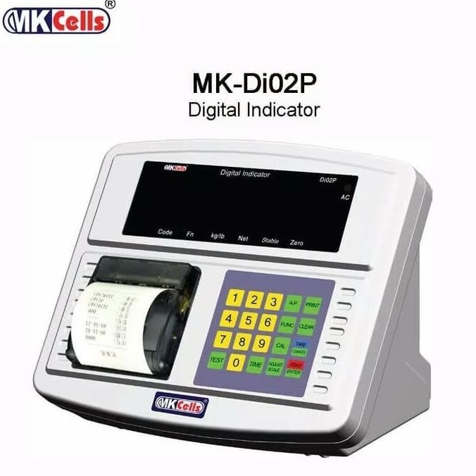 Jual Mk Cells Mk Di02P Digital Weighing Indicator (Printer) | Shopee ...