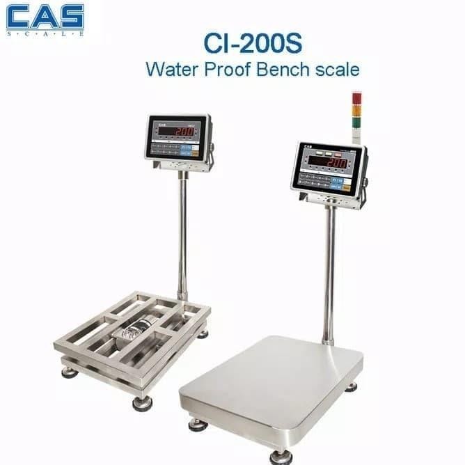 Jual Timbangan Tahan Air/Timbangan Digital Merk Cas Ci-200S 300 Kg ...