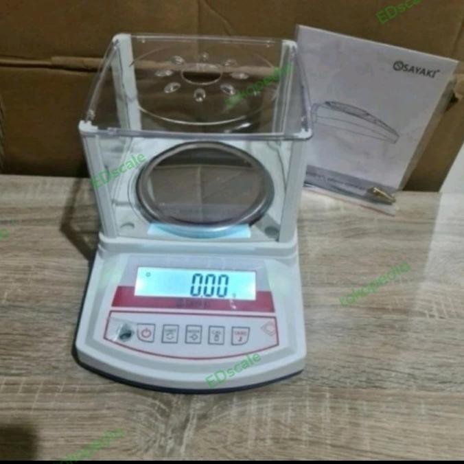 Jual Timbangan Laboratorium Analitik Emas Sayaki Ssa 600Gr X 0,01Gr Lab | Shopee Indonesia