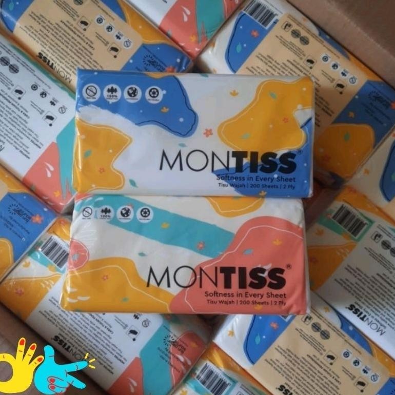 Jual MONTISS 200 sheet ( PAKET 6 pcs ) | Shopee Indonesia