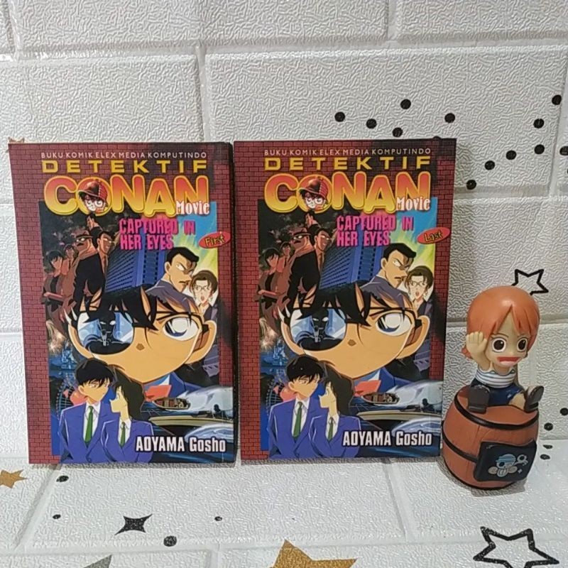 Jual Komik Detektif Conan Movie Captured In Her Eyes First dan Last | Shopee Indonesia