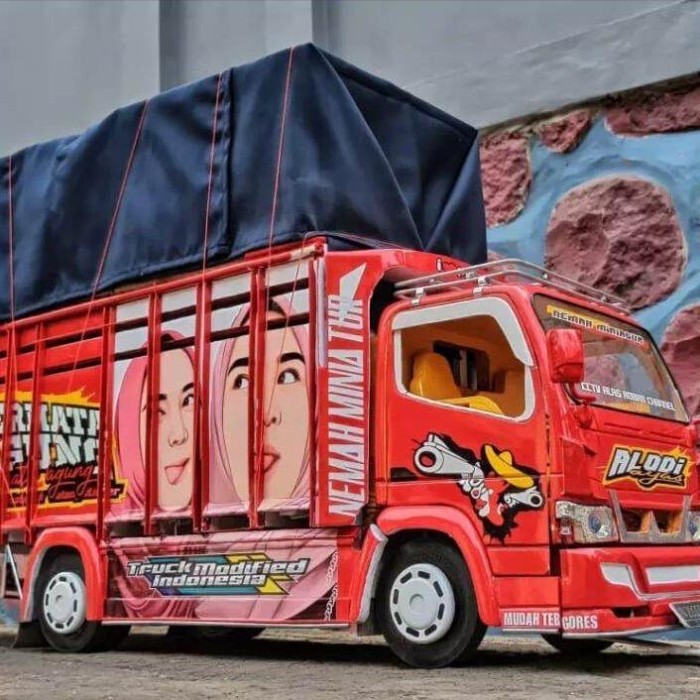 Jual Jual!! miniatur truk oleng permata ag variasi terpal, trek, trak ...