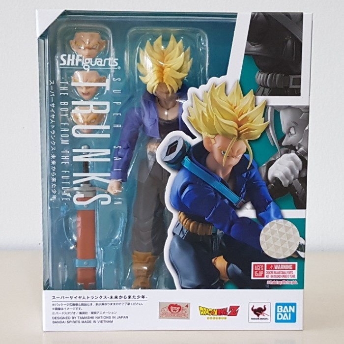 Jual Harga!! Late Po S.H.Figuarts SHF Super Saiyan Trunks - The y From ...