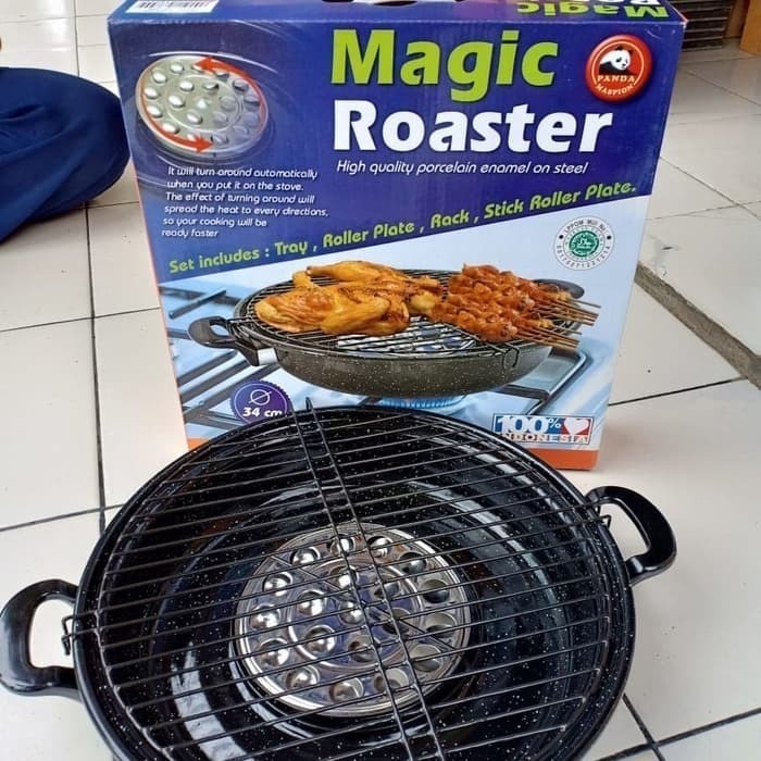 Jual MAXIM MAGIC ROASTER MARBLE / ALAT PEMANGANG DAGING UKURAN 34 CM ...