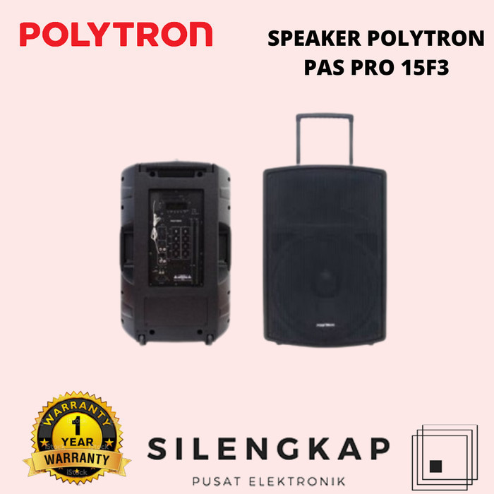 Jual Speaker Polytron Pas Pro 15F3 15 Inch Dilengkapi Fm Radio | Shopee ...
