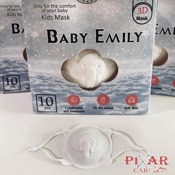 Jual Trend - Masker Anak Lucu KF94/3D isi 10 4ply bukan pigeon/my baby ...