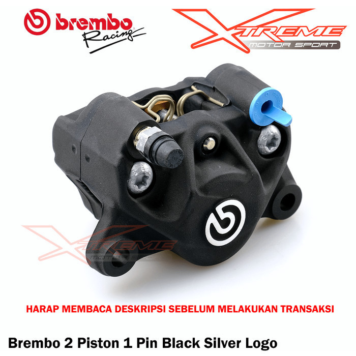 Jual Kaliper Brembo Grey 2 Piston 1 Pin Universal ORIGINAL | Shopee Indonesia
