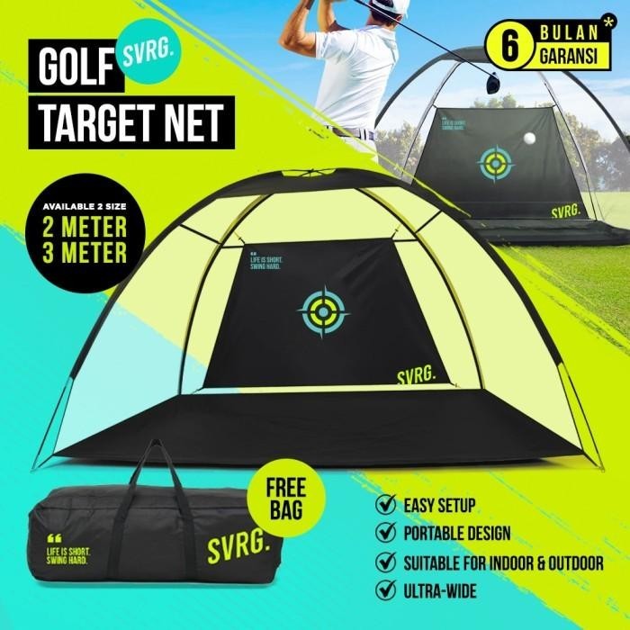 Jual Svrg. Golf Target Net - Golf Hitting Nets - Portable Jaring Golf ...