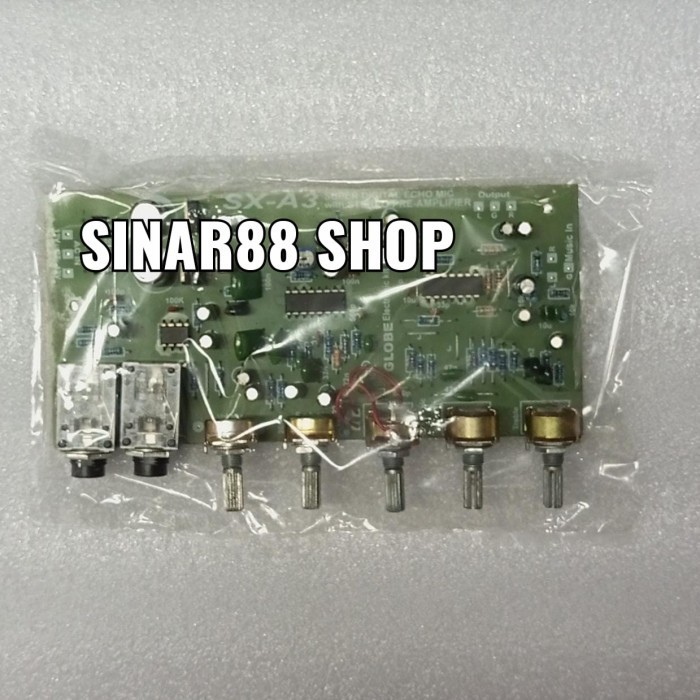 Jual KIT TONE CONTROL DIGITAL ECHO MIC WITH STEREO PREAMPLIFIER GSX/BSX ...