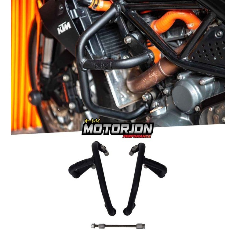 Jual CRASHBAR ENGINE PROTECTOR PELINDUNG MESIN KTM NEW DUKE 250 390 18 ...