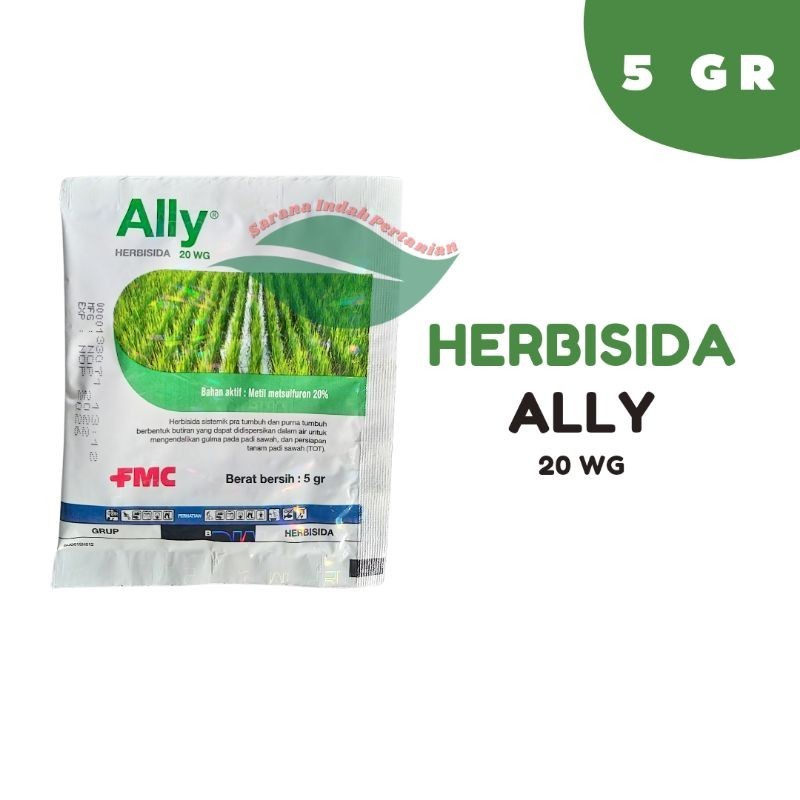 Jual ALLY 20 WG 5 GRAM HERBISIDA SELEKTIF PEMBASMI RUMPUT DAN GULMA ...